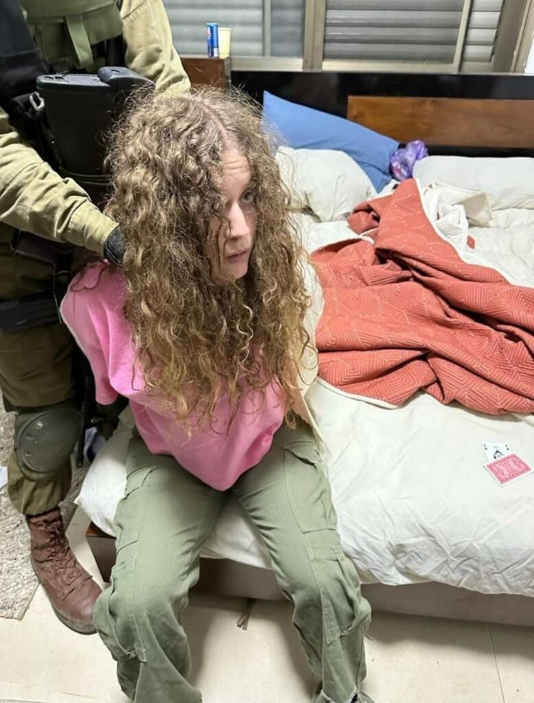 22-year-old Ahed Tamimi, iconic Palestinian activist arrested from Nabi ...